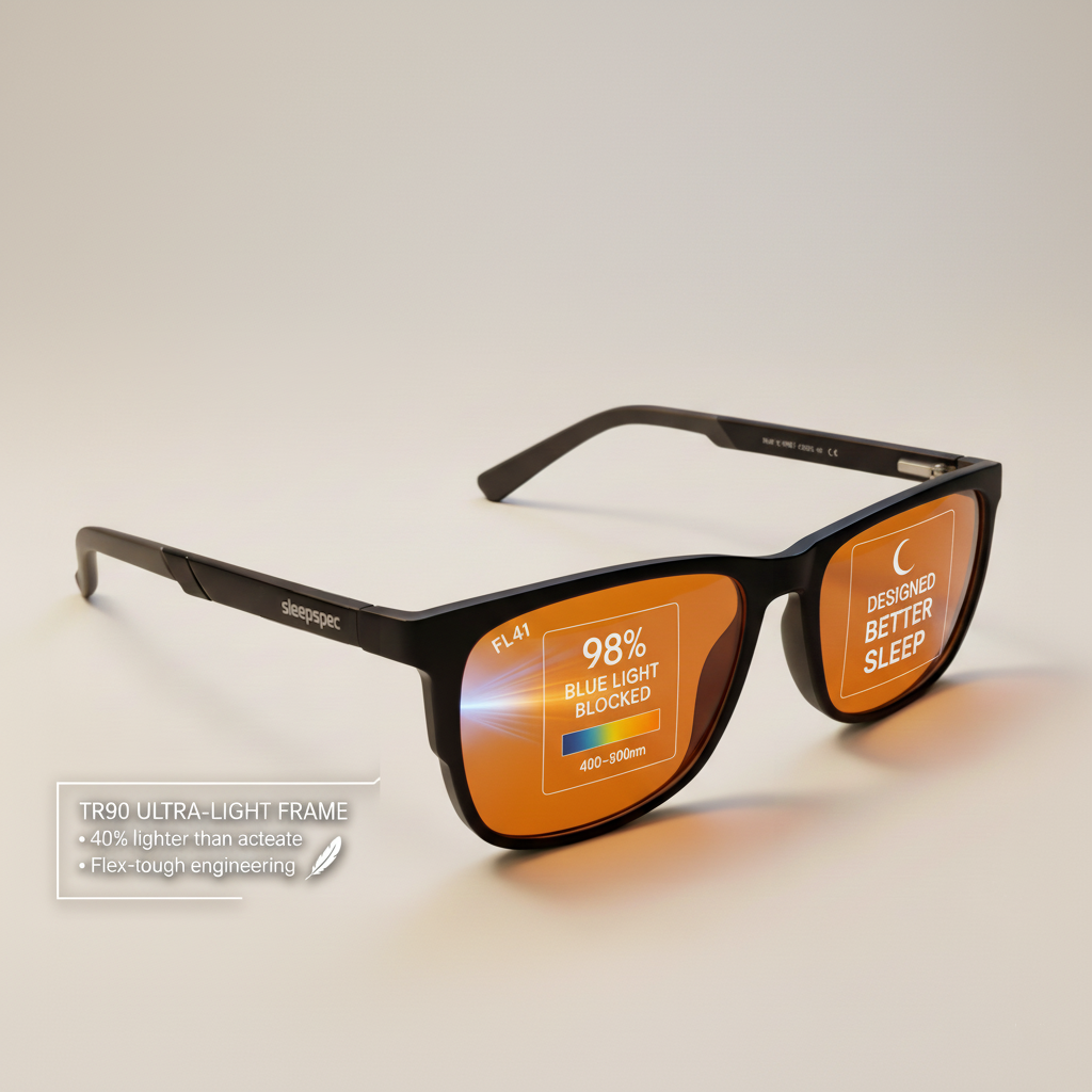 SleepSpec Blue Light Glasses - Science-Backed Better Sleep | £24.99